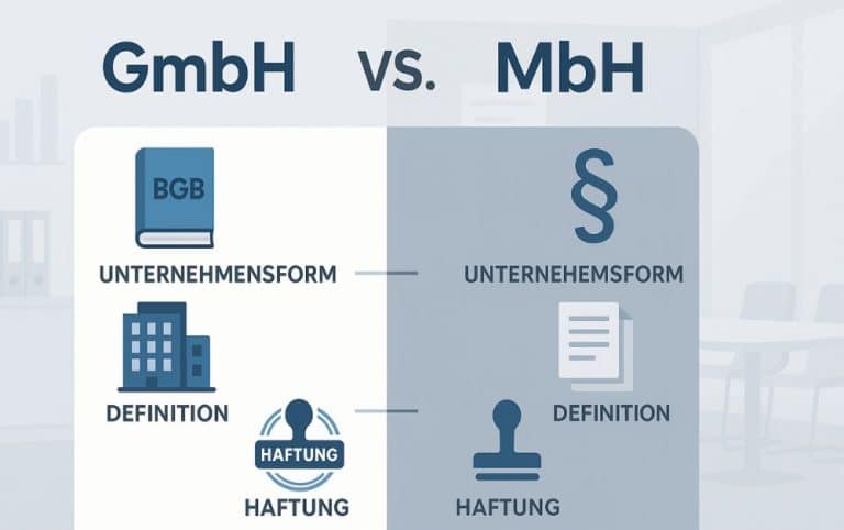 GmbH Bedeutung - Was ist eine Gesellschaft mbH?